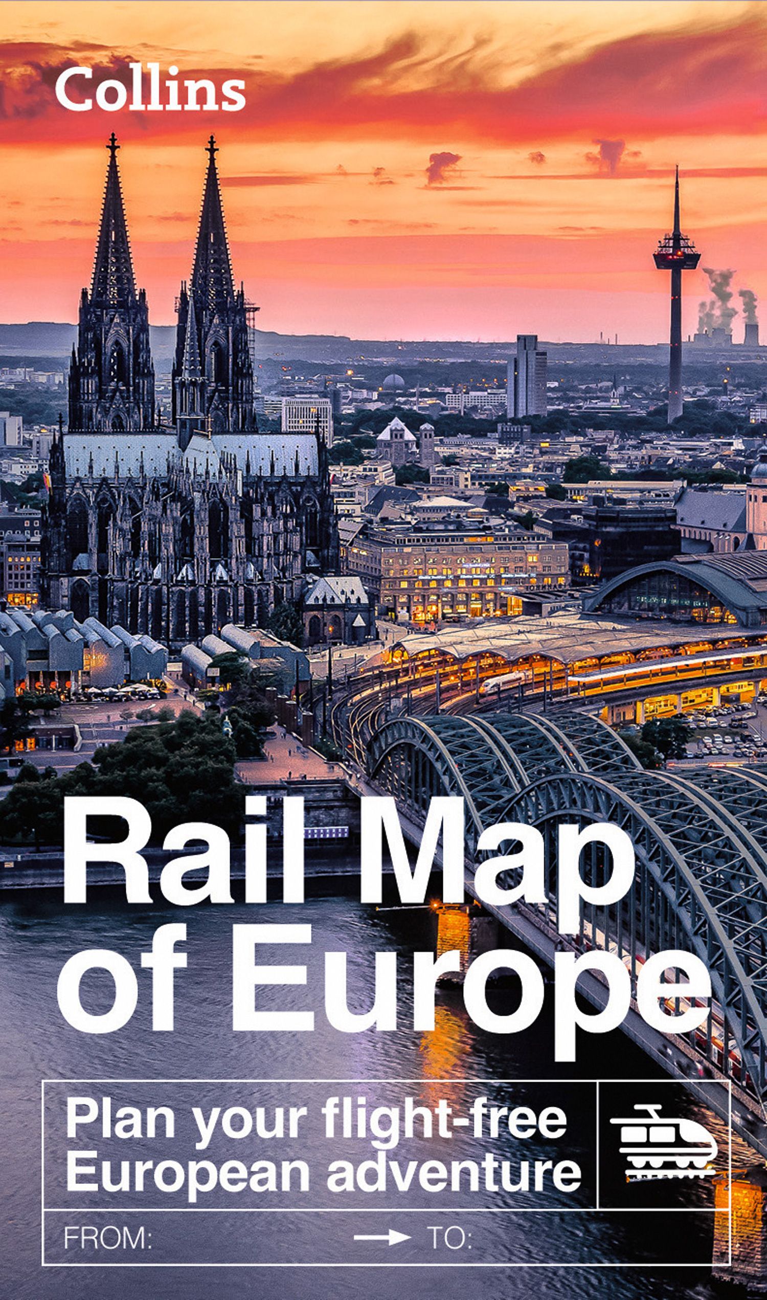 Collins Rail Map of Europe | Good Reading