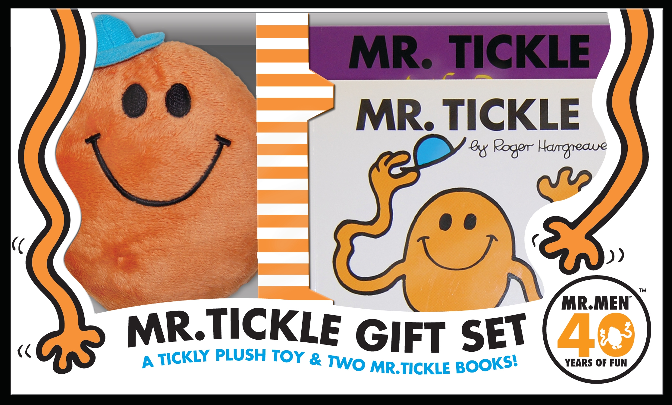 Mr Men and Little Miss: Mr Tickle Book and Plush Gift Set • Good Reading