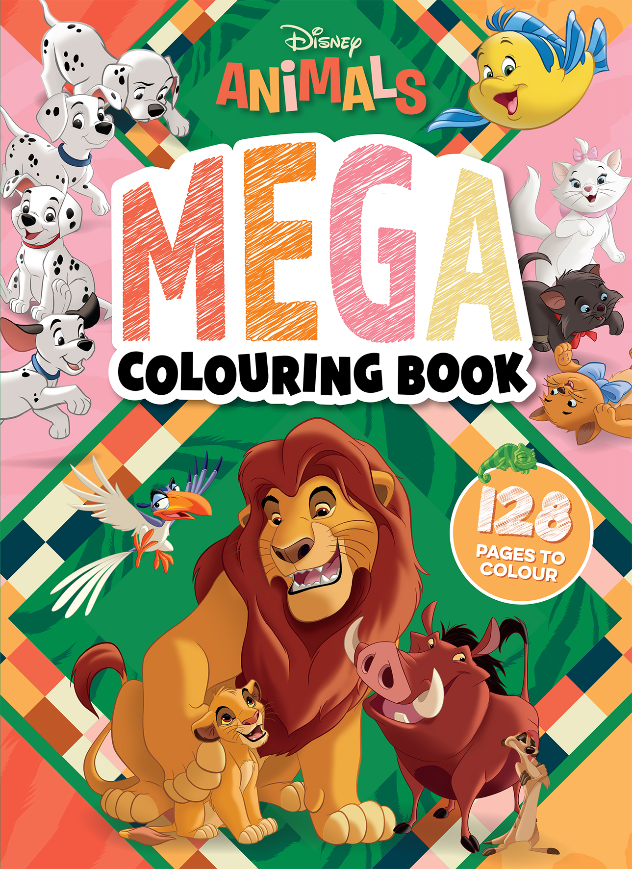 Disney Animals: Mega Colouring Book (Starring The Lion King) | Good Reading