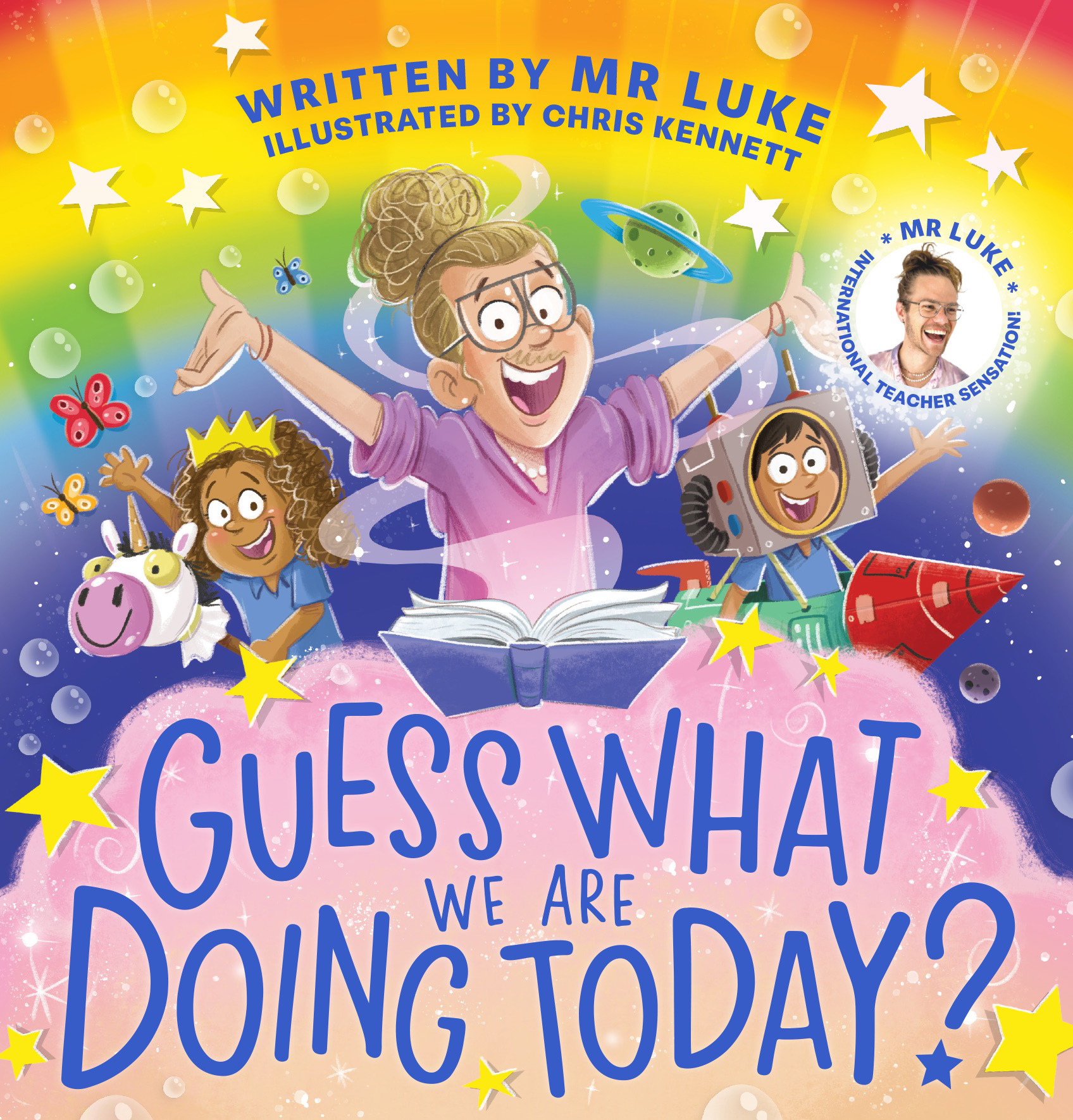 Meet Mr Luke, primary teacher and author of Guess What We Are Doing Today? | Good Reading